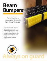 Polymer foam corner protector - Beam Bumpers™ - Sentry Protection Products
