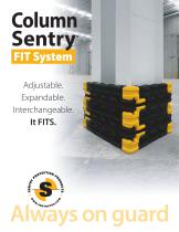 Square column protector - Sentry FIT - Sentry Protection Products