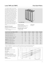 Luwa TMP and TMPC Filter for combustion air intake systems - LUWA Air ...