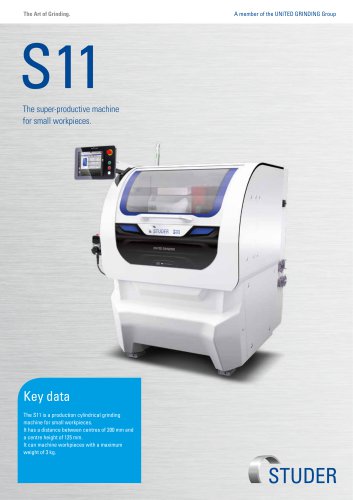 All Studer catalogs and technical brochures