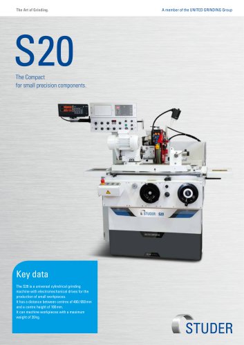 All Studer catalogs and technical brochures