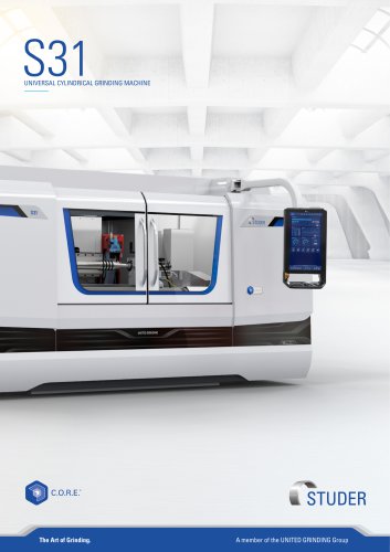 All Studer catalogs and technical brochures