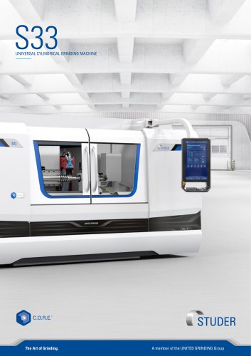 All Studer catalogs and technical brochures