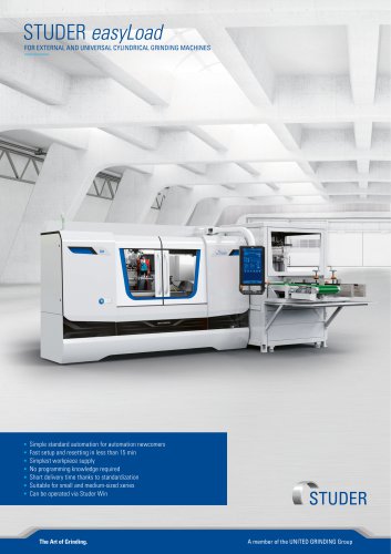 All Studer catalogs and technical brochures