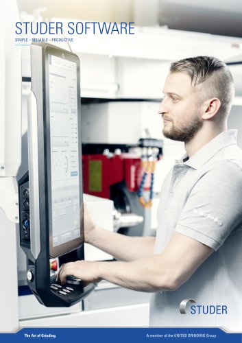 All Studer catalogs and technical brochures