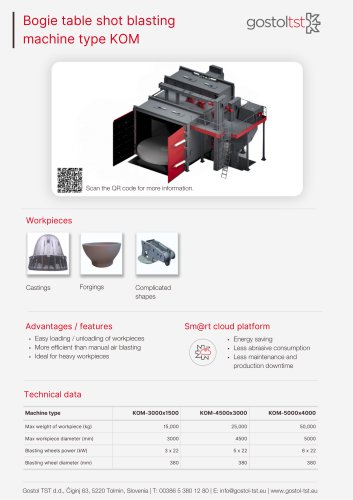 Mass finishing machines - Gostol TST - PDF Catalogs | Technical ...
