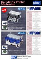 MP400 / MP500 mechanism - Star Micronics Machine Tools - PDF Catalogs ...
