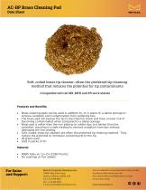 AC-BP Brass Cleaning Pad - METCAL - PDF Catalogs | Technical ...