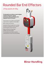 Lifting end-effector - 1015204010 - Binar Handling AB - for round bars ...