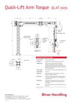 Quick-Lift Arm Torque QLAT 350s - Binar Handling AB - PDF Catalogs ...