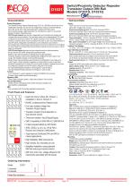 INTRINSIC SAFETY ATEX BARRIERS - AECO - PDF Catalogs | Technical ...