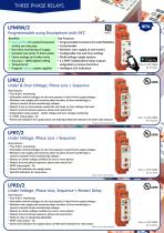 THREE PHASE RELAYS - Broyce Control - PDF Catalogs | Technical ...