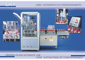 Automatic filling and crimping machine - LA1 - COVEN EGIDIO - PDF ...