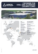 CROWNER FOR STEEL AND ALUMINUM CROWN CORKS - AROL Closure systems - PDF ...