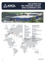 DECAPPER FOR PRE-THREADED PLASTIC AND ALUMINUM CAPS - AROL Closure ...