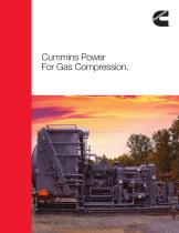 Cummins Power For Gas Compression Brochure - Cummins Inc. - PDF ...