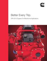 Motorhome Engines For EPA 2010 Brochure - Cummins Inc. - PDF Catalogs ...