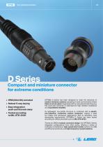 Hybrid connector - OPTIMA D Series - LEMO - data / electrical power ...