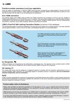 V SERIES - LEMO - PDF Catalogs | Technical Documentation | Brochure