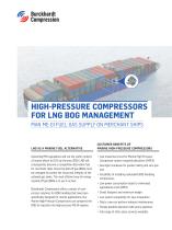 HIGH-PRESSURE COMPRESSORS FOR LNG BOG MANAGEMENT - Burckhardt ...