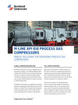 M-LINE API 618 PROCESS GAS COMPRESSORS - Burckhardt Compression AG ...
