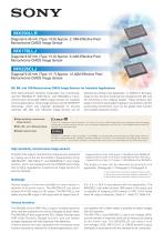CMOS image sensor - IMX676-AACR1 - Sony Semiconductors - NIR / high-sensitivity