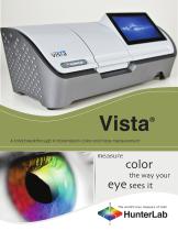 Color spectrophotometer - Vista - HunterLab Europe GmbH - double-beam ...