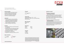 OKS 2200 - OKS Spezialschmierstoffe GmbH - PDF Catalogs | Technical ...