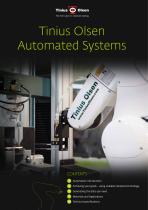 Automated systems from Tinius Olsen - Tinius Olsen - PDF Catalogs | Technical Documentation ...