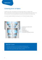 OptiCentric® IR - TRIOPTICS - PDF Catalogs | Technical Documentation | Brochure