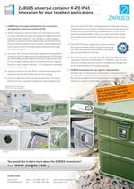K 470 IP 65 - ZARGES - PDF Catalogs | Technical Documentation | Brochure