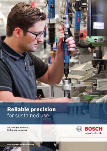 All Bosch Production Tools catalogs and technical brochures