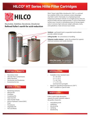 All The Hilliard Corporation catalogs and technical brochures