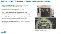 Additive Manufacturing Overview - Mott - PDF Catalogs | Technical ...
