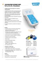 CO2/02 analyser - OXYBABY® Med - WITT-Gasetechnik - monitoring ...