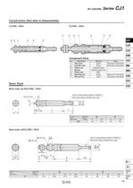 CJ1 - SMC PNEUMATIC - PDF Catalogs | Technical Documentation | Brochure