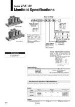 Large Size 5 Port Solenoid Valve VP - SMC PNEUMATIC - PDF Catalogs ...