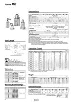 MK - SMC PNEUMATIC - PDF Catalogs | Technical Documentation | Brochure