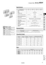 MXH - SMC PNEUMATIC - PDF Catalogs | Technical Documentation | Brochure