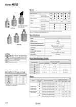 RSK - SMC PNEUMATIC - PDF Catalogs | Technical Documentation | Brochure
