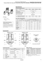 Series VHS - SMC PNEUMATIC - PDF Catalogs | Technical Documentation ...