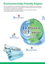 Environmentally Friendly Gensets Diesel Engine 6DE-23 - Daihatsu Diesel ...