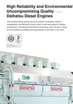 MARINE GENSETS DIESEL ENGINE - Daihatsu Diesel - PDF Catalogs ...