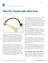 Bulkhead connectors - Douglas Electrical Components - PDF Catalogs ...