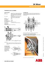 2K Mixer - ABB Robotics - PDF Catalogs | Technical Documentation | Brochure