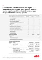 ABB Ability™ Connected Workforce apps for Digital Workflows - ABB Motors Drives and Power ...