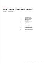 Low Voltage Roller Table Motors - ABB Motors Drives and Power ...
