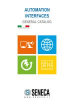Módulo E/S analógico - R-8AI-8DIDO-2 - SENECA | AUTOMATION INTERFACES ...