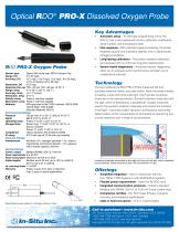 Optical RDO PRO-X Dissolved Oxygen Probe - In-Situ - PDF Catalogs ...