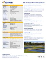 RDO® Blue Optical Dissolved Oxygen Sensor - In-Situ - PDF Catalogs ...